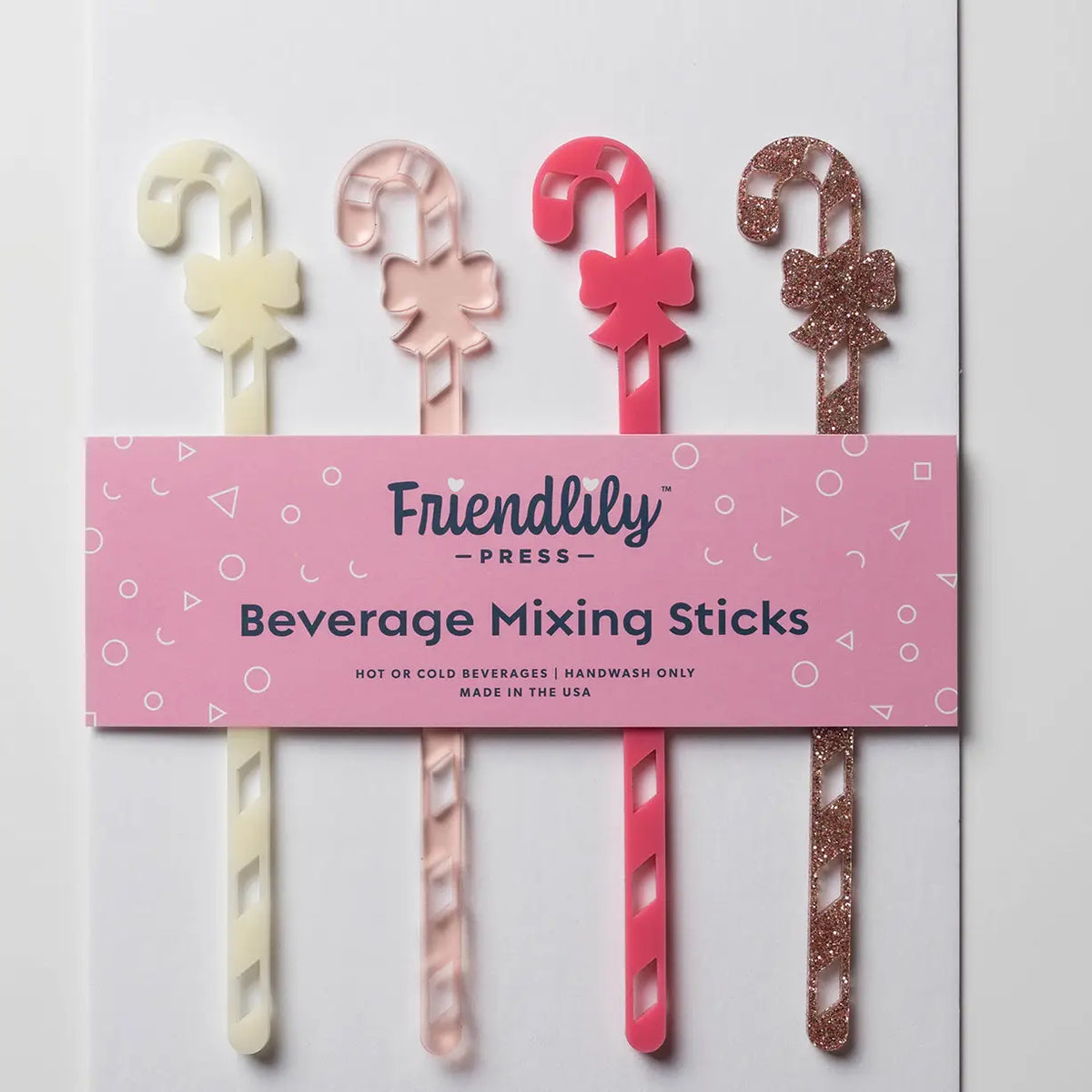 Pink Candy Canes Stir Sticks– Gatherings by CP