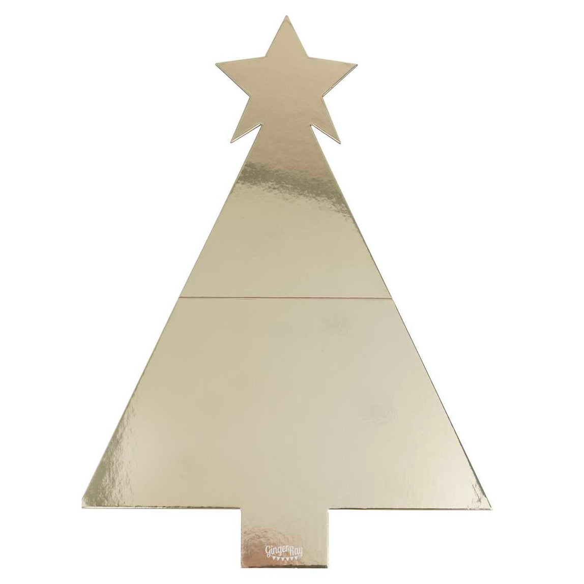 Gold Christmas Tree Grazing Board– Gatherings by CP