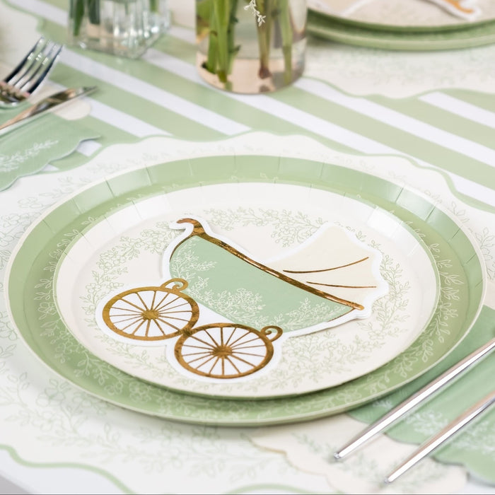Sage Baby Carriage Beverage Napkins- Pre Order Ships January 20th ...