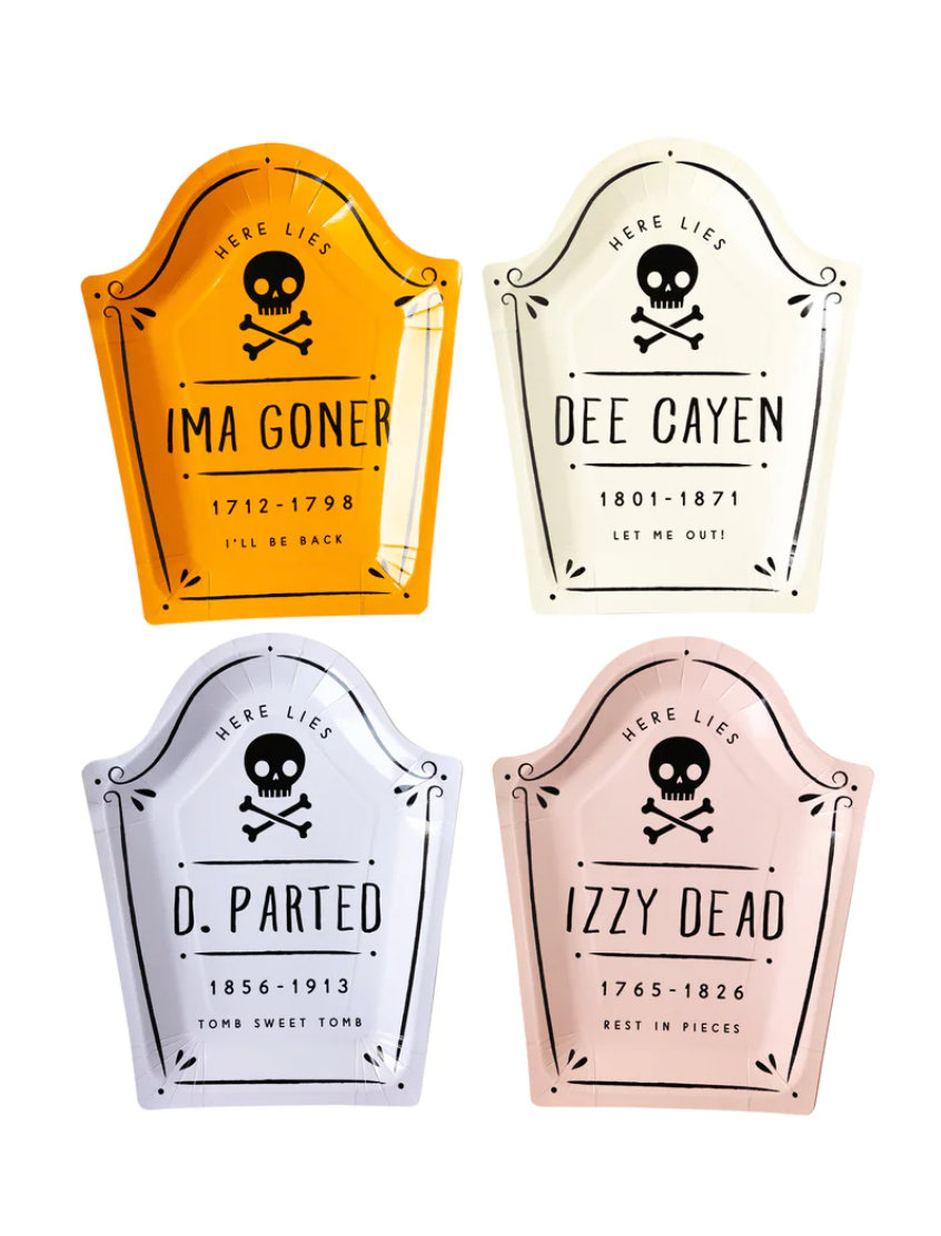Tombstone Plate Set– Gatherings by CP