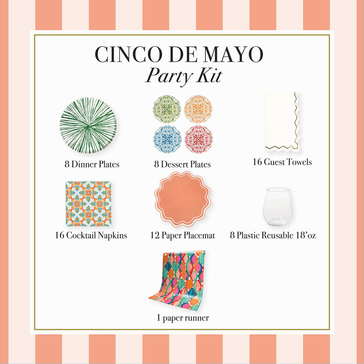 Fiesta / Cinco de Mayo Party Kit– Gatherings by CP