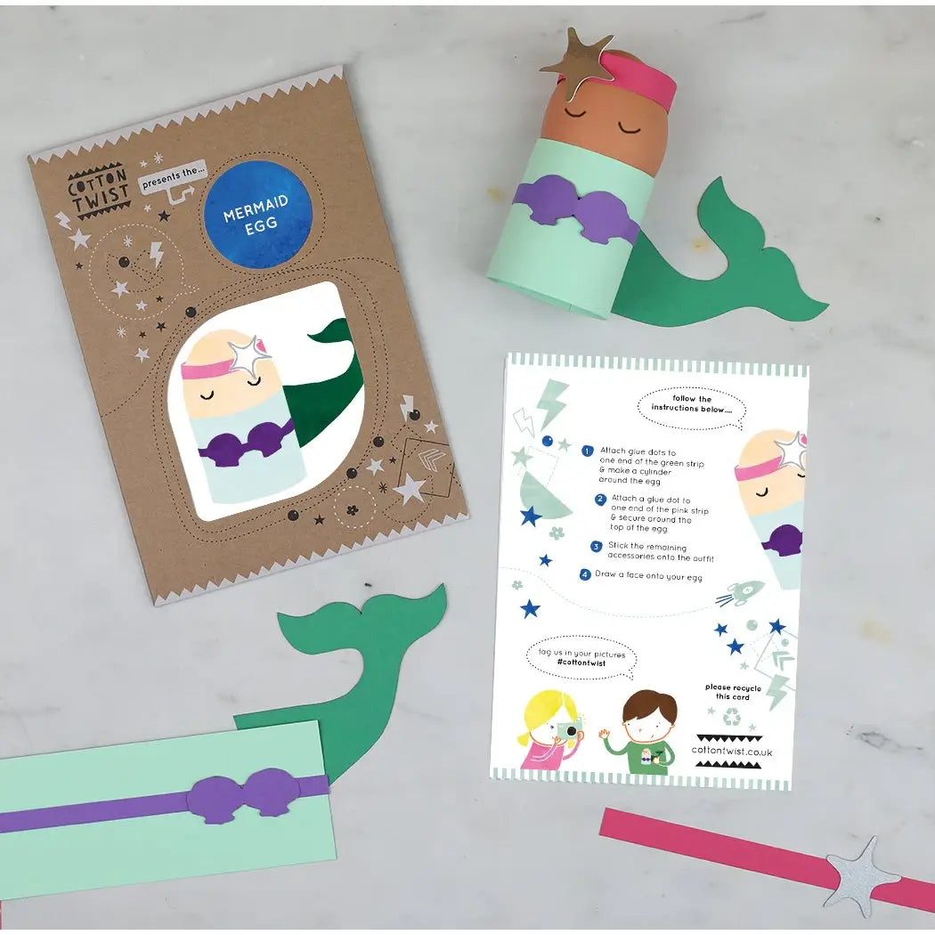 Make Your Own Mermaid Egg Character– Gatherings by CP