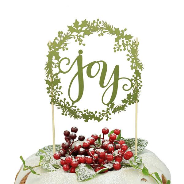 Joy Cake Topper– Gatherings by CP